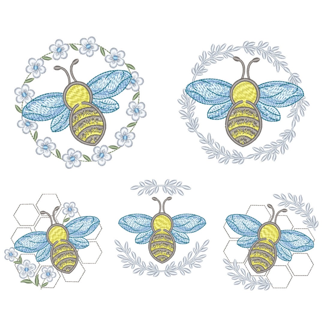Bees Design Pack - Etsy