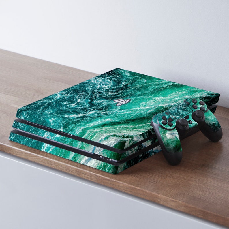 Ps4 Skin Ocean Ps4 Skin Water Ps4 Skin Seafoam Ps4 Skin Waves - Etsy