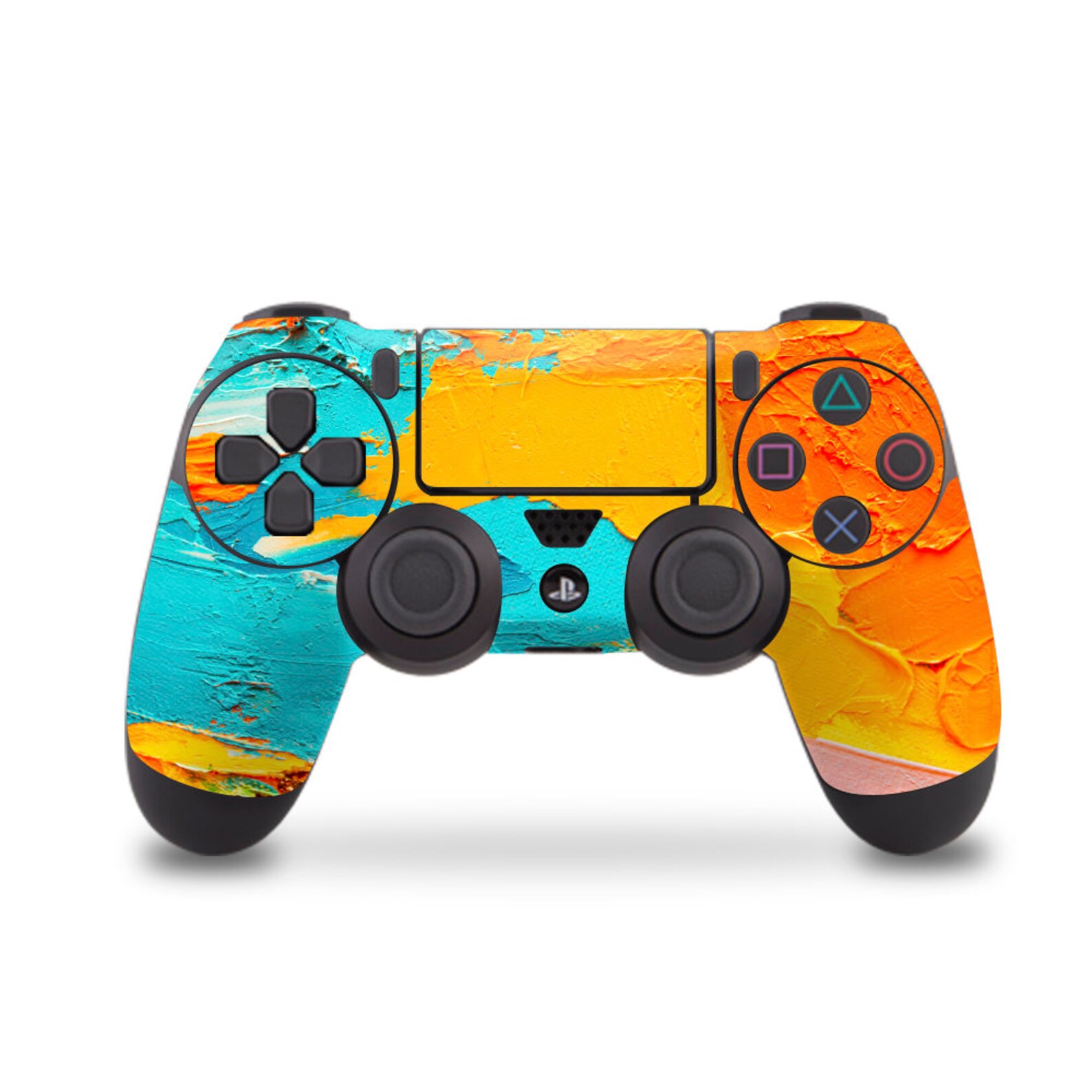 Ps4 skin oil paint ps4 skin bright ps4 skin yellow ps4 skin | Etsy