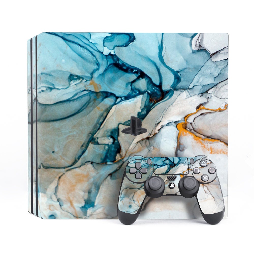 Ps4 Skin Watercolor Ps4 Skin Marble Ps4 Skin Ink Spot Ps4 Skin - Etsy