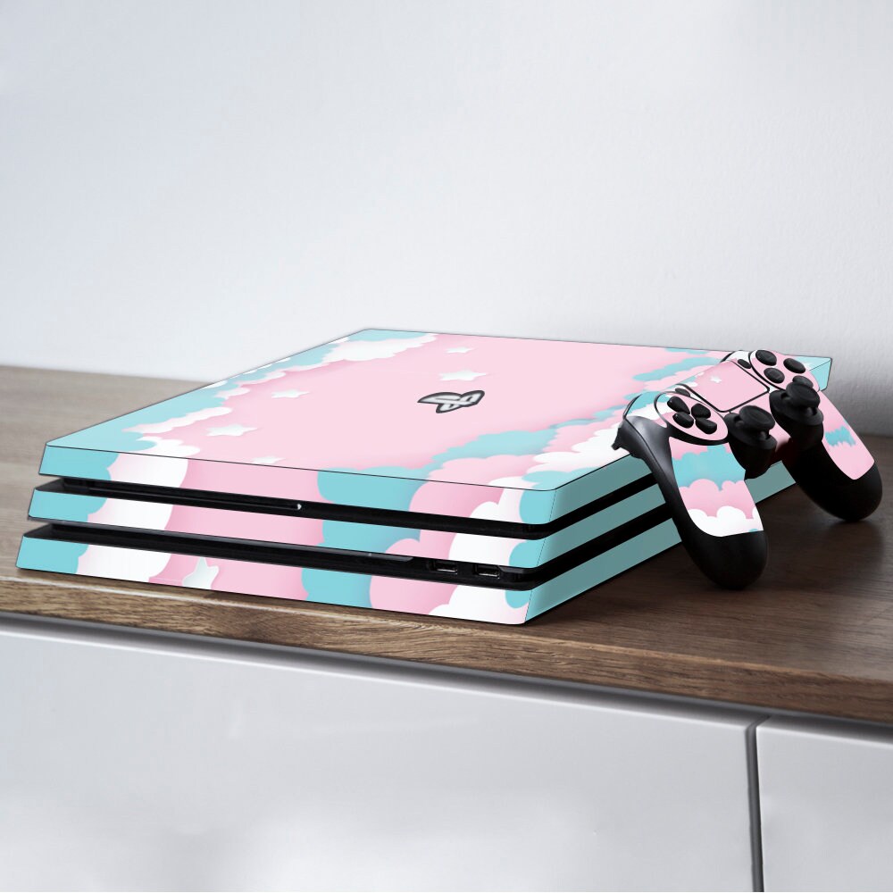 Ps4 Sky Skin Ps4 Clouds Skin Pink Ps4 Skin Pstel Ps4 Skin PS4 | Etsy