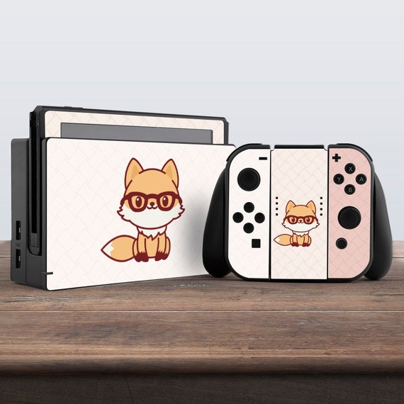 Switch Skin Fox Switch Skin Kawaii Switch Skin Pastel Switch | Etsy
