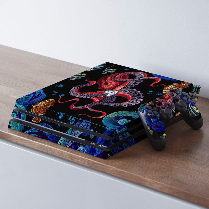 Ps4 Skin Octopus Ps4 Skin Tentacles Ps4 Sea Skin Ps4 Fish Skin - Etsy