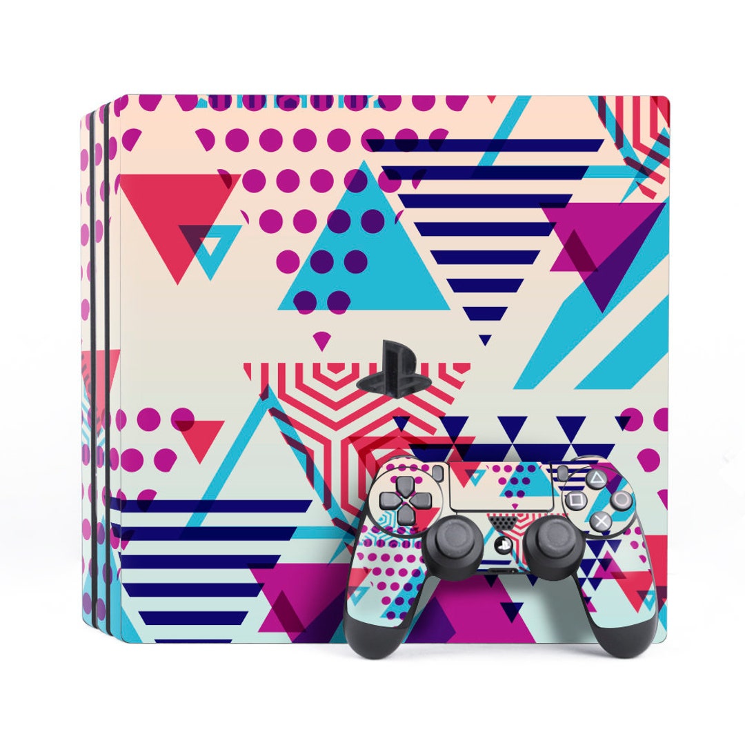 Ps4 Skin Rainbow Ps4 Skin Geometric Ps4 Skin Abstract Ps4 Skin Triangle ...