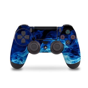 Ps4 Skin Smoke Ps4 Skin Blue Ps4 Skin Black Ps4 Skin Fire PS4 Fat Decal ...