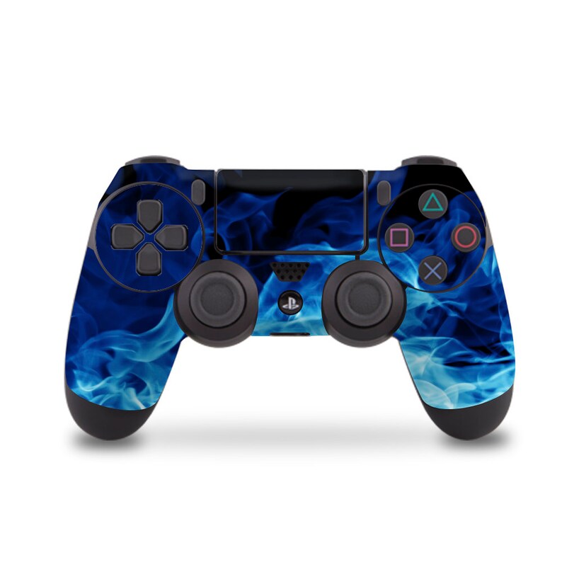 Ps4 Skin Smoke Ps4 Skin Blue Ps4 Skin Black Ps4 Skin Fire PS4 Fat Decal ...