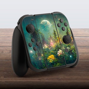 Fairy Forest Art Nintendo Switches Skin Nintendo Skin Moon Nintendo Switches Accessories Console ...