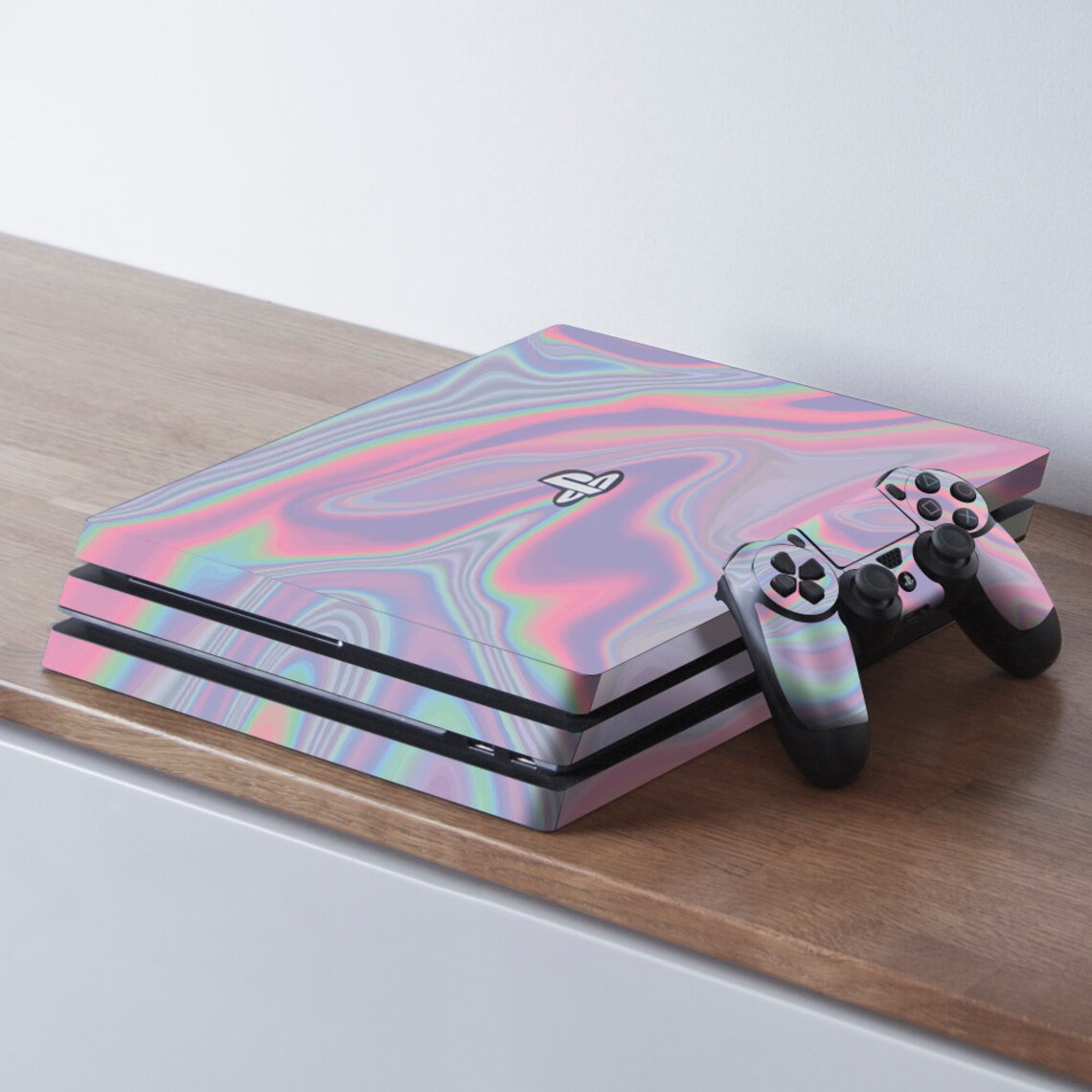 Ps4 Pastel Wavy Ps4 Holo Skin Ps4 Skin Ps4 Abstract Skin PS4 - Etsy