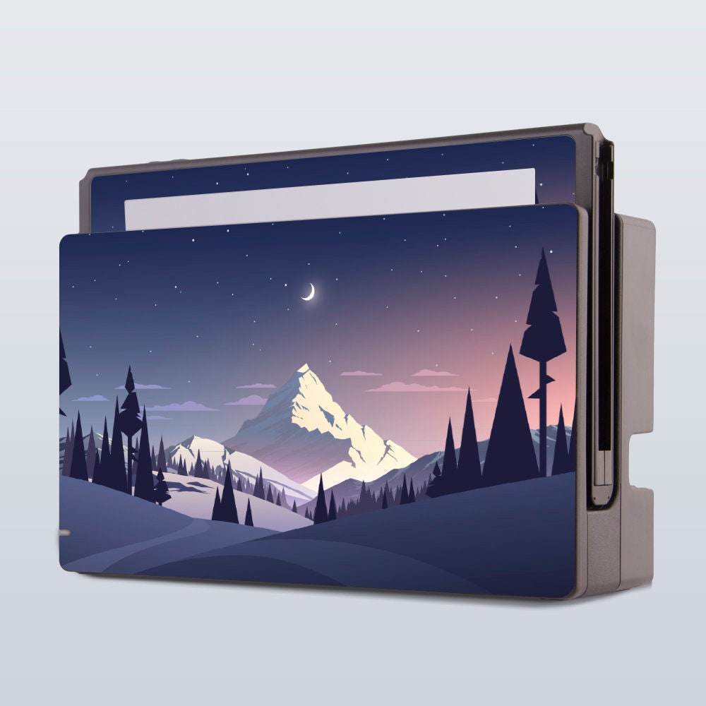 Switch skin snow switch skin mountain switch skin night sky | Etsy