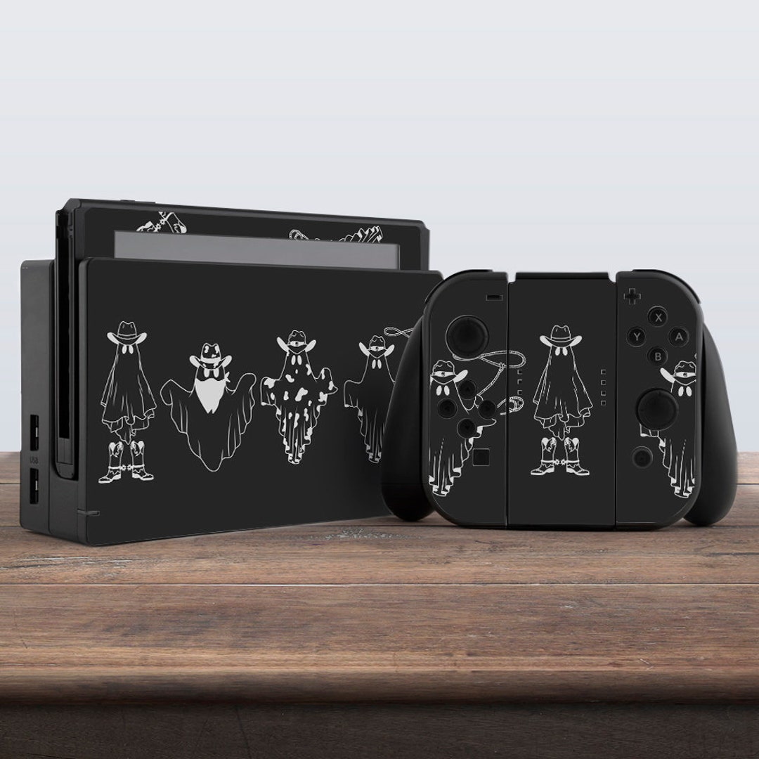 Cowboy Ghosts Funny Halloween Spooky Scary Nintendo Switches ...