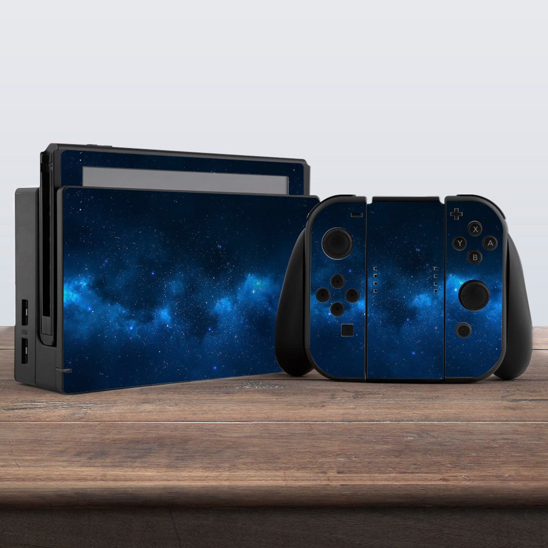 Switch Skin Space Switch Skin Galaxy Switsh Skin Blue Switch Star Skin ...
