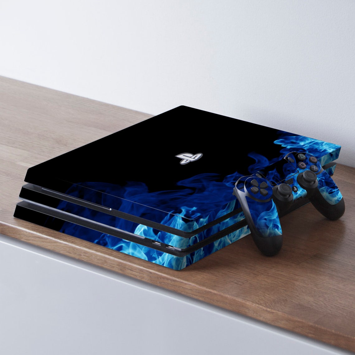 Ps4 Skin Smoke Ps4 Skin Blue Ps4 Skin Black Ps4 Skin Fire PS4 - Etsy