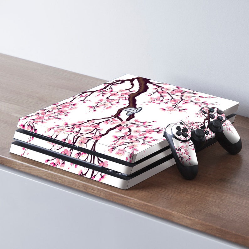 Floral Ps4 Skin Ps4 Sakura Skin Cherry Blossom Skin Japan PS4 - Etsy