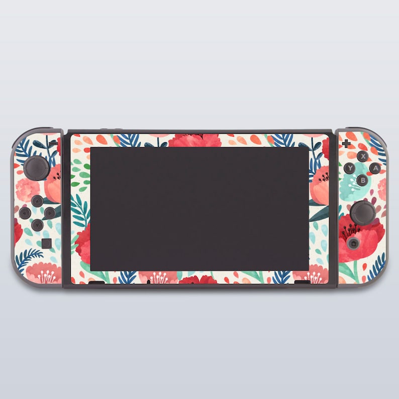 Switch Skin Floral Switch Skin Retro Switch Skin Pastel Switch - Etsy