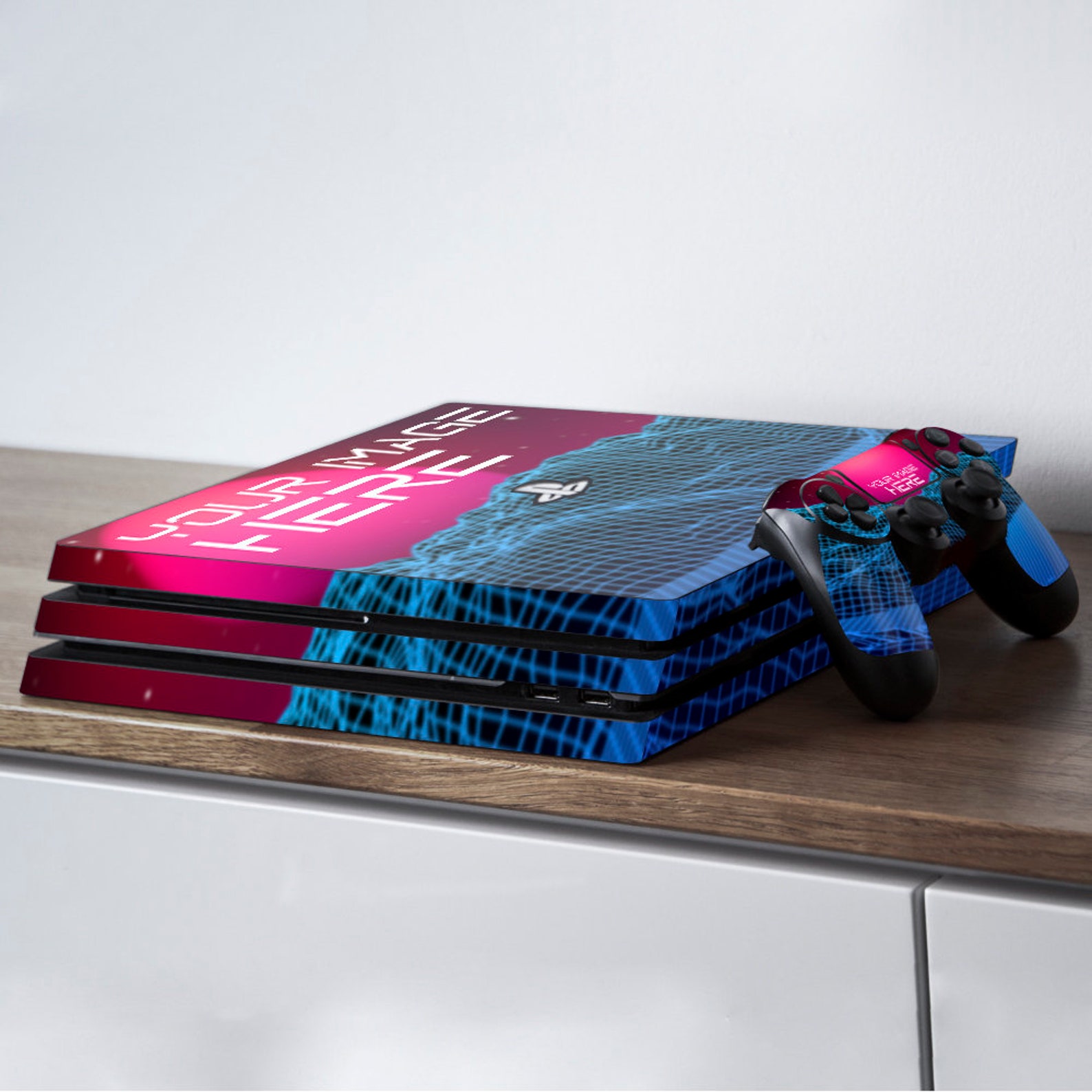 Your image here skin ps4 skim custom ps4 skin customized ps4 | Etsy