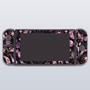 Magic Occult Moth Nintendo Switches Accessories Controller Decal Dock ...
