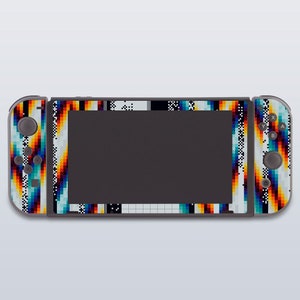 Switch Skin Retro Switch Skin Neon Switch Skin Vaporwave Vinyl - Etsy