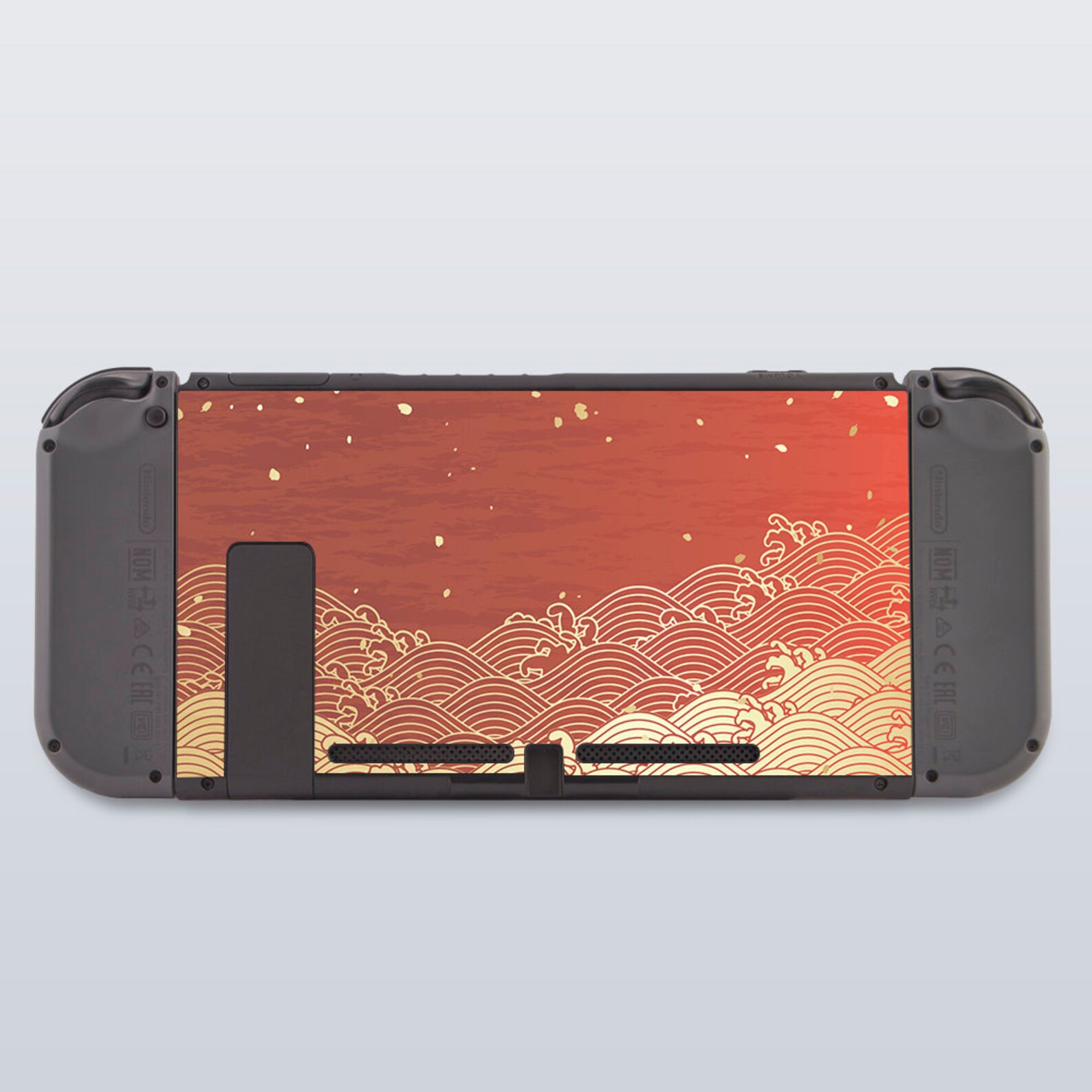 Switch Skin Wave Switch Skin Ocean Switch Skin Gold Switch | Etsy