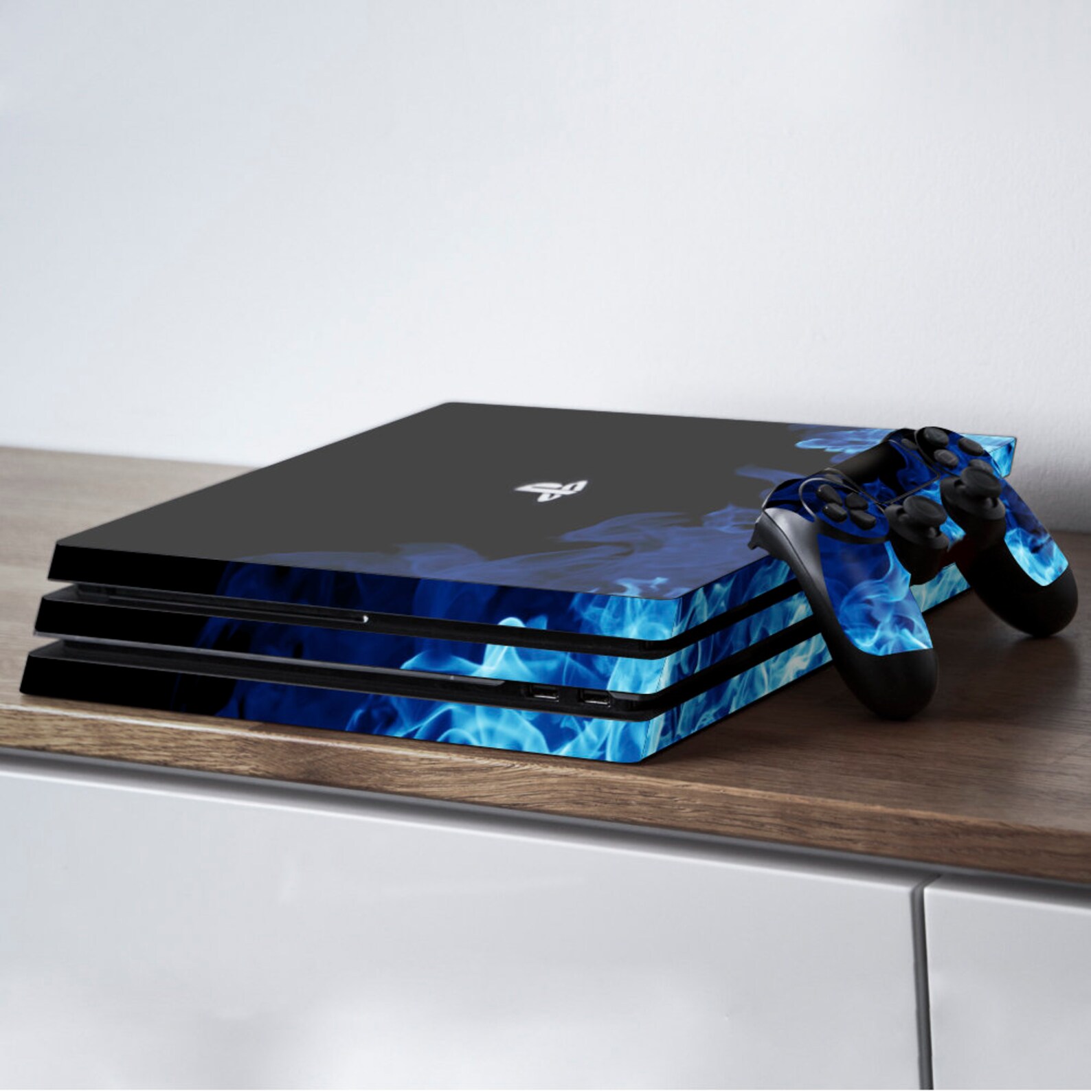 Ps4 Skin Smoke Ps4 Skin Blue Ps4 Skin Black Ps4 Skin Fire PS4 - Etsy