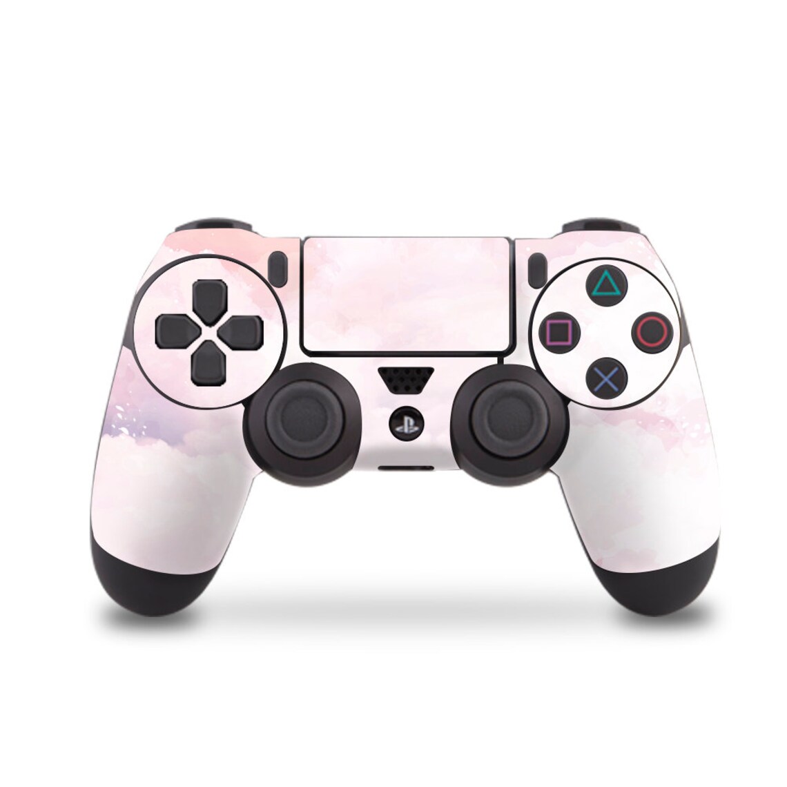 PS4 Skin Kawaii Ps4 Pro Slim Fat Vinyl Sticker Pink Sky Pastel Decal ...
