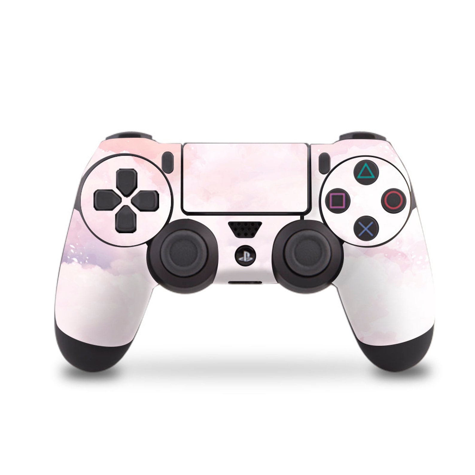 PS4 Skin Kawaii Ps4 Pro Slim Fat Vinyl Sticker Pink Sky Pastel Decal ...