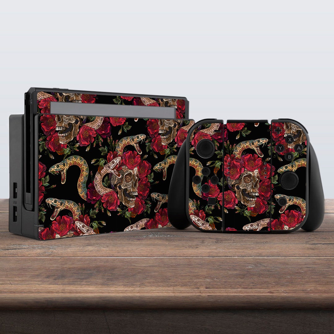 Sticker With Snake Nintendo Skin Skull Nintendo Switches Accessories ...