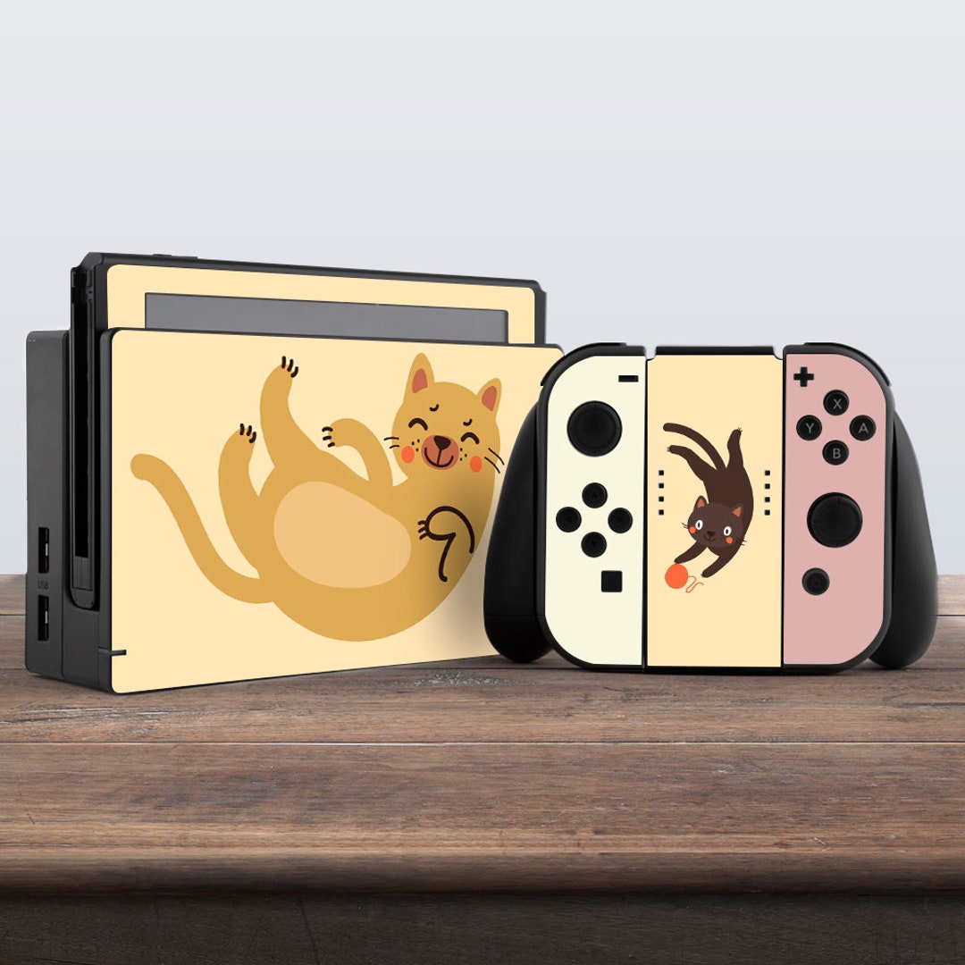 Switch Skin Cat Switch Skin Pet Switch Skin Kawaii Switch Skin Kitty ...