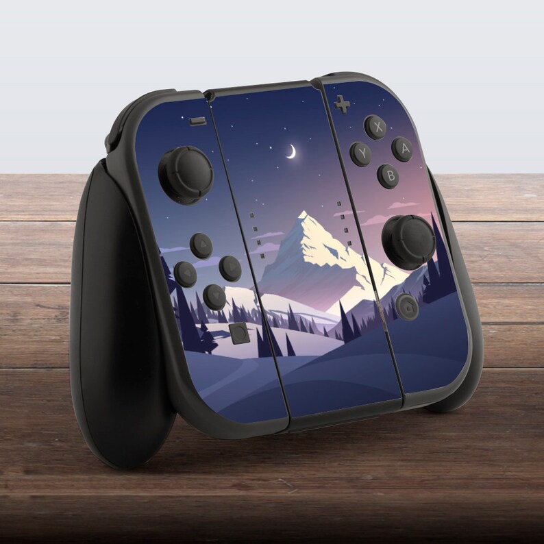 Switch skin snow switch skin mountain switch skin night sky | Etsy