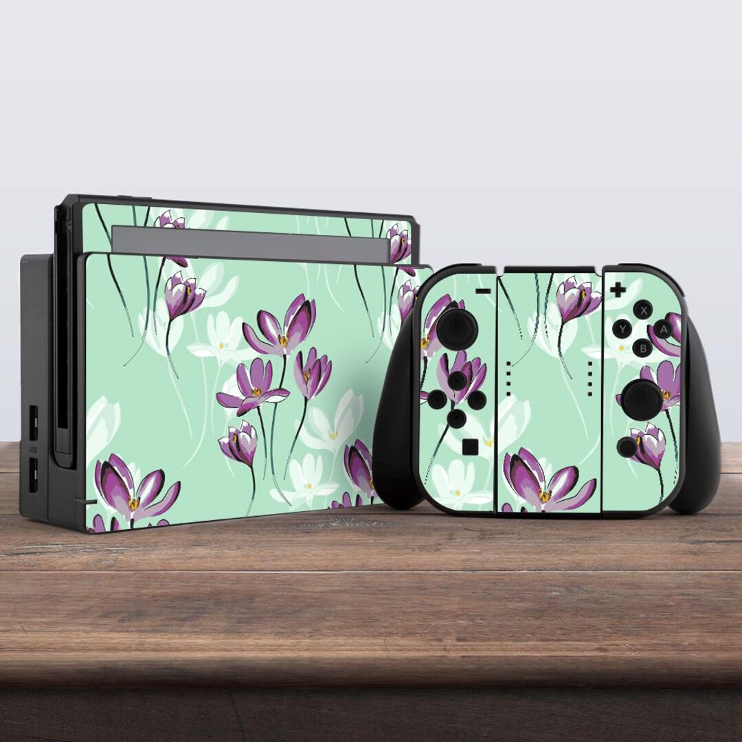 Spring Flowers Nintendo Switches Skin Nintendo Switches Accessories ...