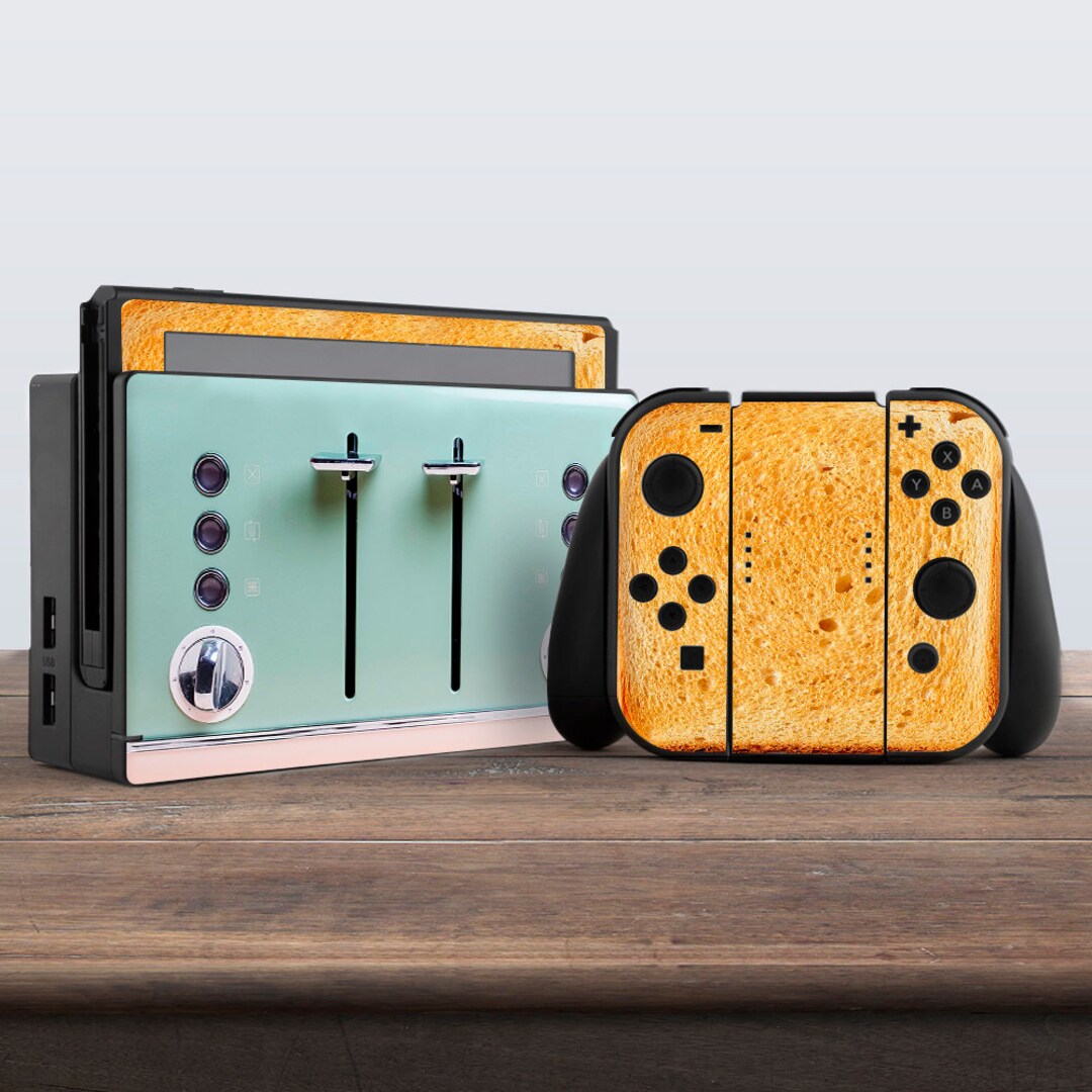 Funny Toast Print Nintendo Skin Retro Unique Print Skin Nintendo ...