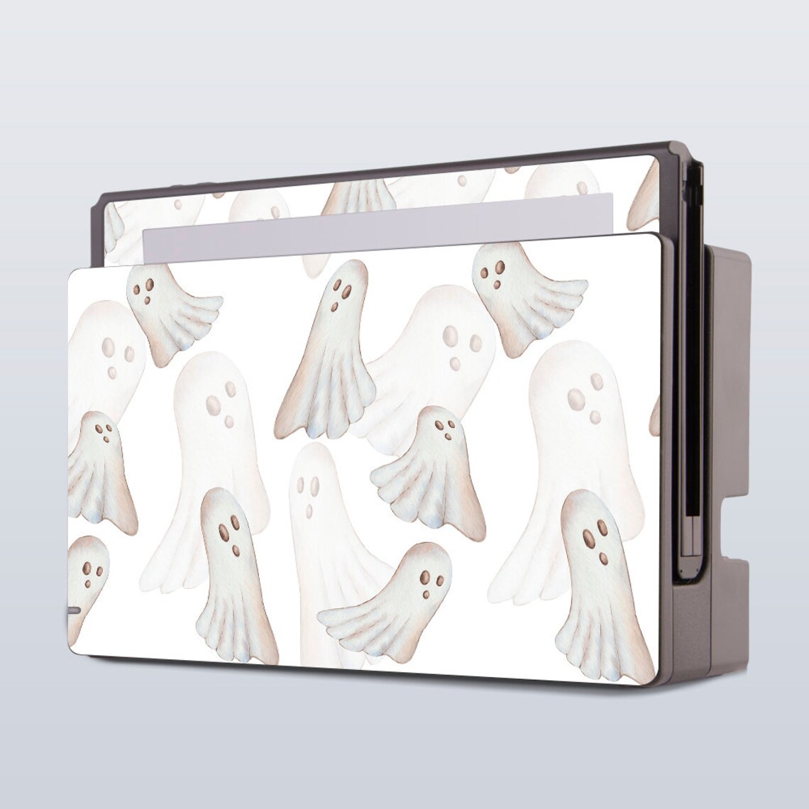 Switch Skin White Skin Ghost Switch Skin Halloween Aesthetic Vinyl ...