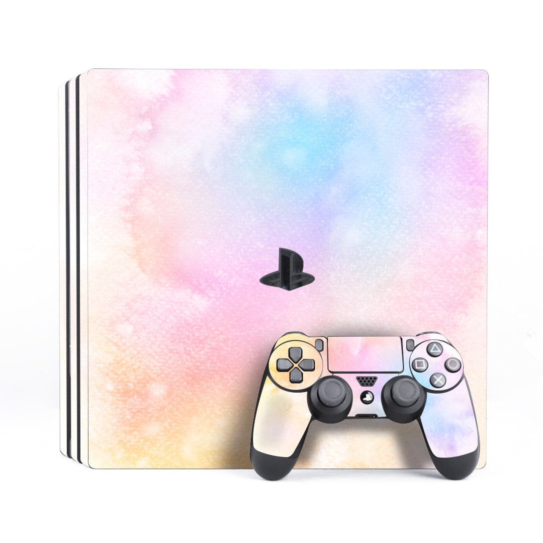 Ps4 Cotton Candy Skin Ps4 Watercolor Skin Ps4 Pastel Skin Ps4 Rainbow ...