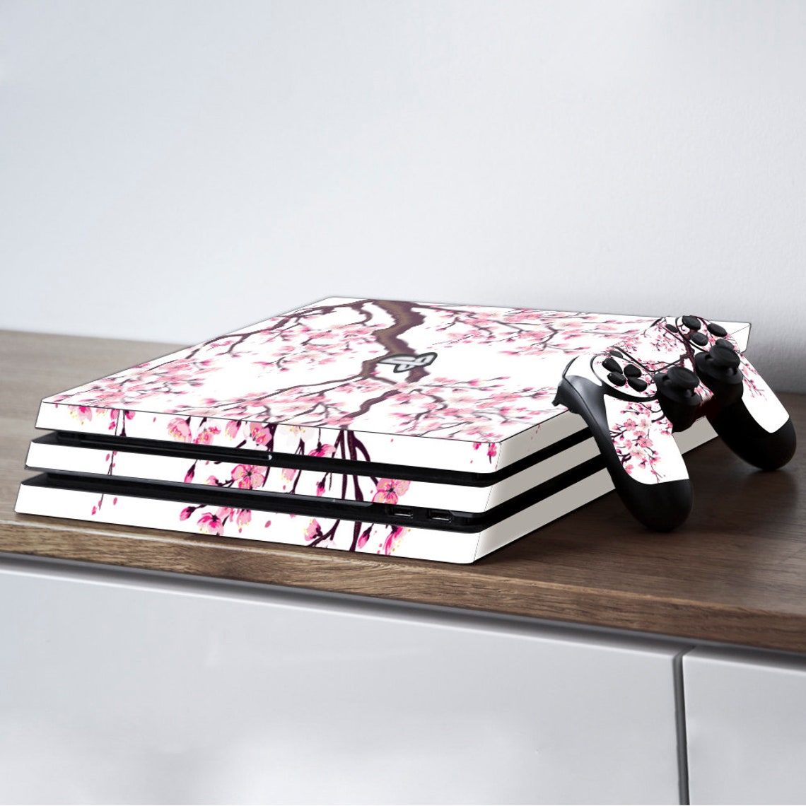 Floral Ps4 Skin Ps4 Sakura Skin Cherry Blossom Skin Japan PS4 Fat ...