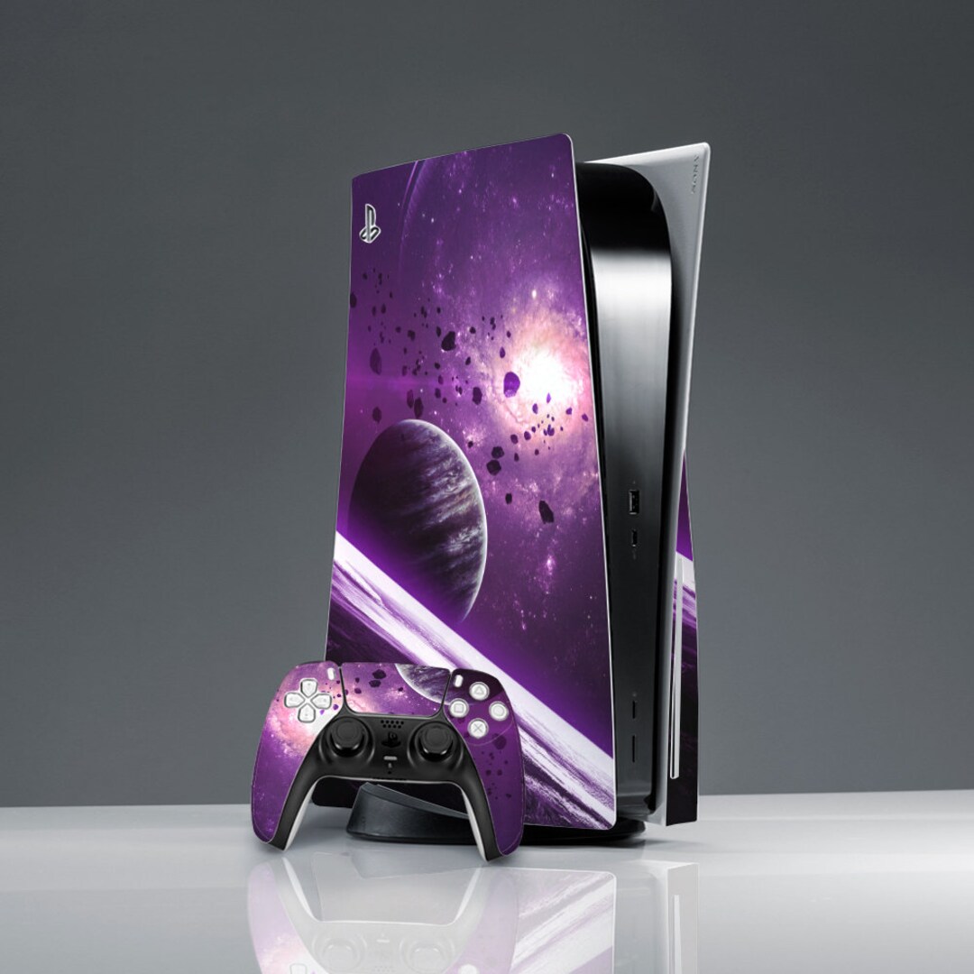 PS5 Skin Galaxy Playstation 5 Space Planet Console and Controller Vinyl ...