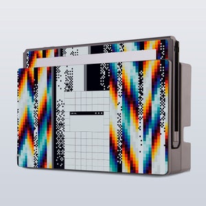 Switch Skin Retro Switch Skin Neon Switch Skin Vaporwave Vinyl - Etsy