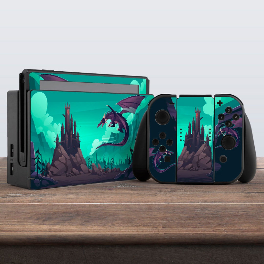 Magic Castle Art Nintendo Switches Accessories Switch Joy Con Skin ...