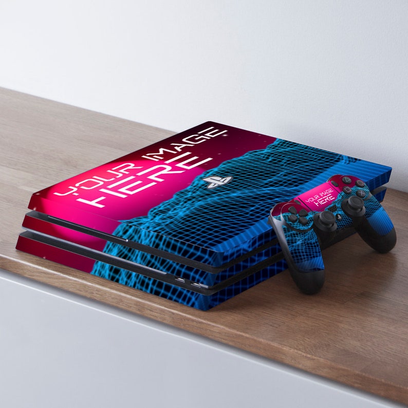 Your Image Here Skin Ps4 Skim Custom Ps4 Skin Customized Ps4 | Etsy