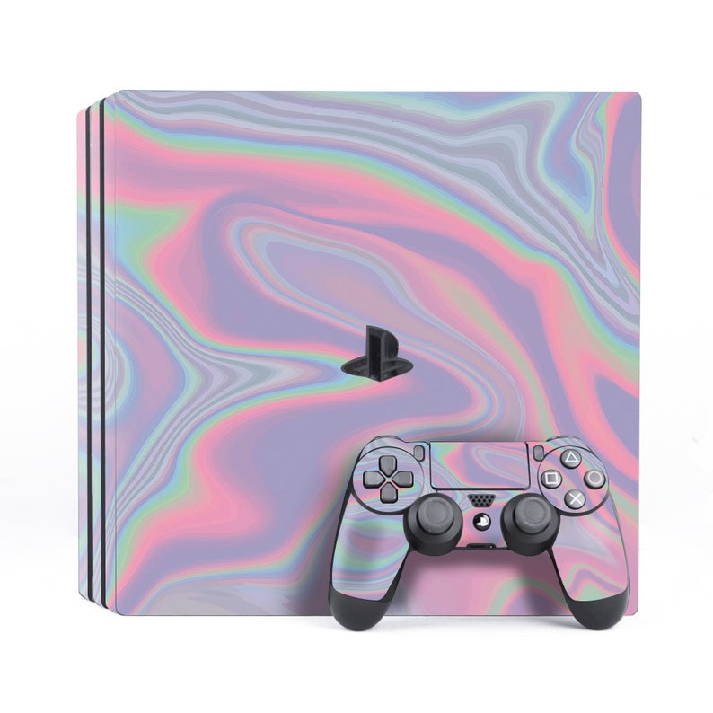 Ps4 Pastel Wavy Ps4 Holo Skin Ps4 Skin Ps4 Abstract Skin PS4 - Etsy