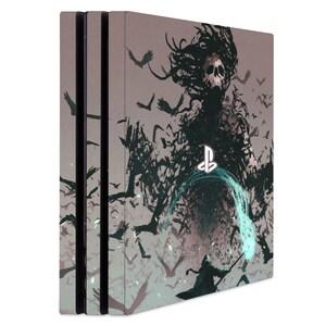 Ps4 Skin Death Ps4 Skin Skeleton Ps4 Skin Reaper Ps4 Skin Crow PS4 Fat ...