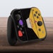 Switch Skin Black Switch Skin Cute Switch Skin Yellow Vinyl Sticker ...