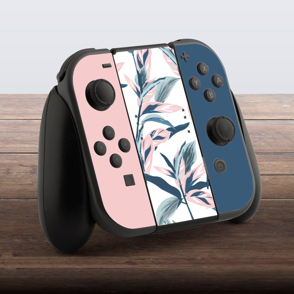 Switch Skin Floral Switch Skin Dark Switch Skin Leaves Switch - Etsy