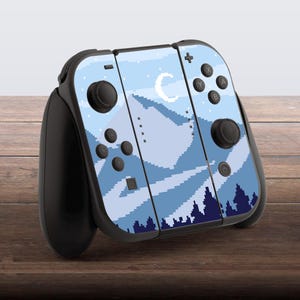 Winter Pixel Art Nature Art Skin Nintendo Switches Skin Mountains Art ...
