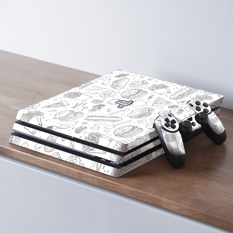 Ps4 Skin Food Ps4 Skin Pizza Ps4 Skin Burger Ps4 Skin Donut | Etsy