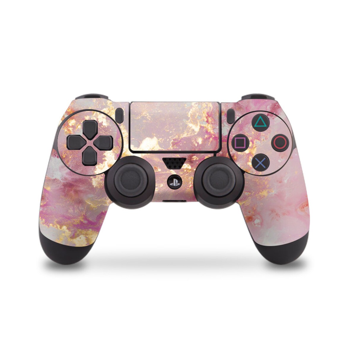 Ps4 Skin Pink Ps4skin Rose Gold Ps4 Skin Marble Ps4 Skin Gold | Etsy