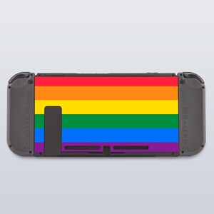 Nintendo Switches Skin Pride Print Skin Sticker Decal Rainbow Art ...