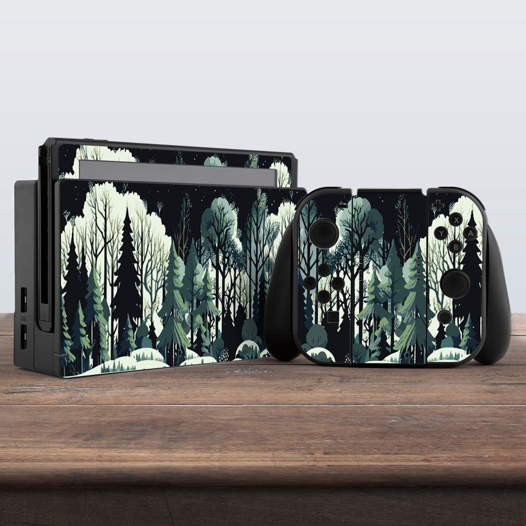 Nintendo Switches Skin Forest Art Skin Nintendo Skin Trees Nintendo ...