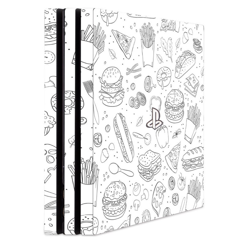 Ps4 Skin Food Ps4 Skin Pizza Ps4 Skin Burger Ps4 Skin Donut | Etsy