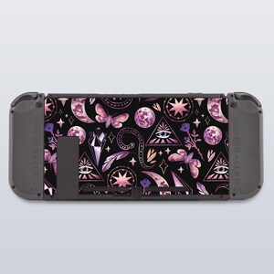 Magic Occult Moth Nintendo Switches Accessories Controller Decal Dock ...