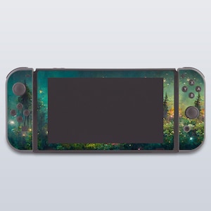 Fairy Forest Art Nintendo Switches Skin Nintendo Skin Moon Nintendo Switches Accessories Console ...