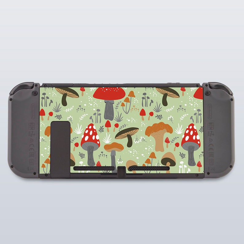 Switch Skin Mushroom Switch Skin Green Switch Skin Pastel Skin - Etsy